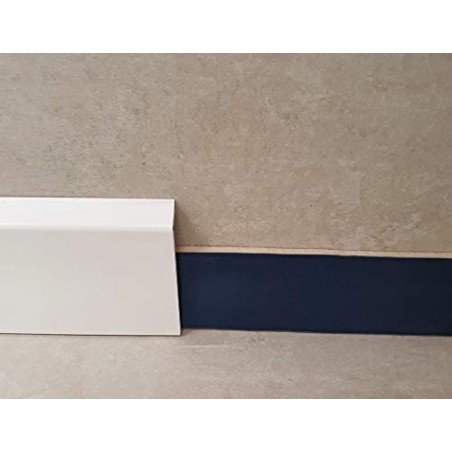 Surplinthe de rénovation en PVC, Plinthe à recouvrement