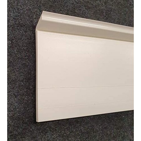 Surplinthe de rénovation en PVC, Plinthe à recouvrement