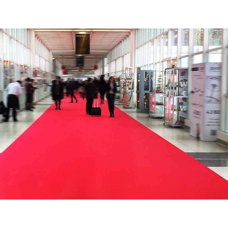 Tapis rouge VIP tapis événementiel de qualité avec un envers résistant